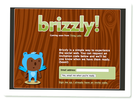 Brizzly, Twitter-Website mit vielen Extras (10 Einladungen zu vergeben ...